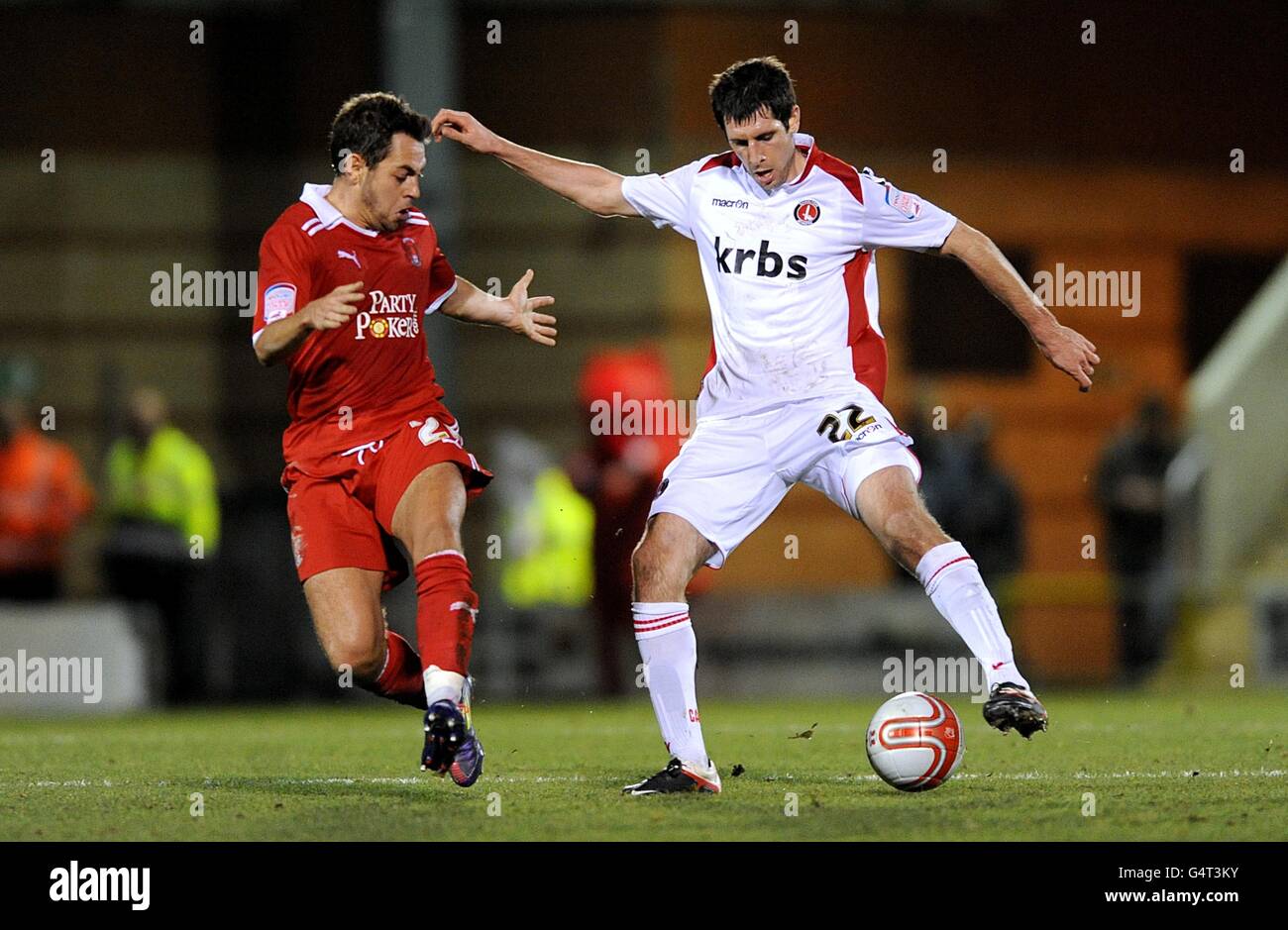 Orient v charlton athletic hi-res stock photography and images - Alamy