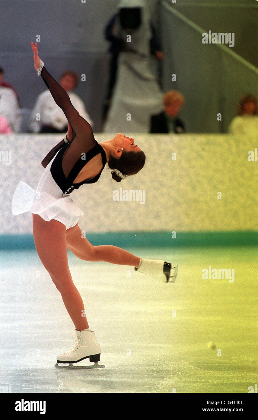 American figure skater Nancy Kerrigan Stock Photo - Alamy