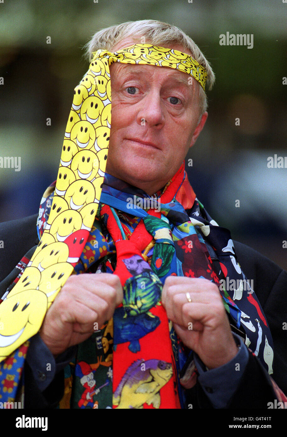 Tv and radio presenter chris tarrant with his wife ingrid hi-res stock ...