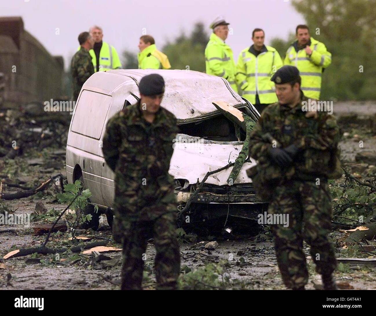 AIR Crash/scene 3 Stock Photo - Alamy