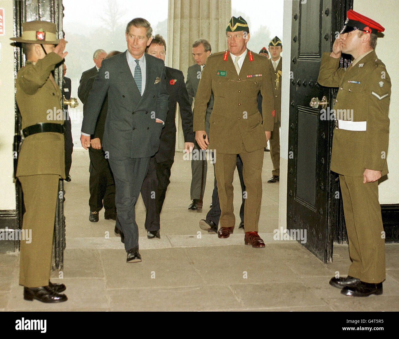 The Prince of Wales, who is patron of the British Forces Foundation ...