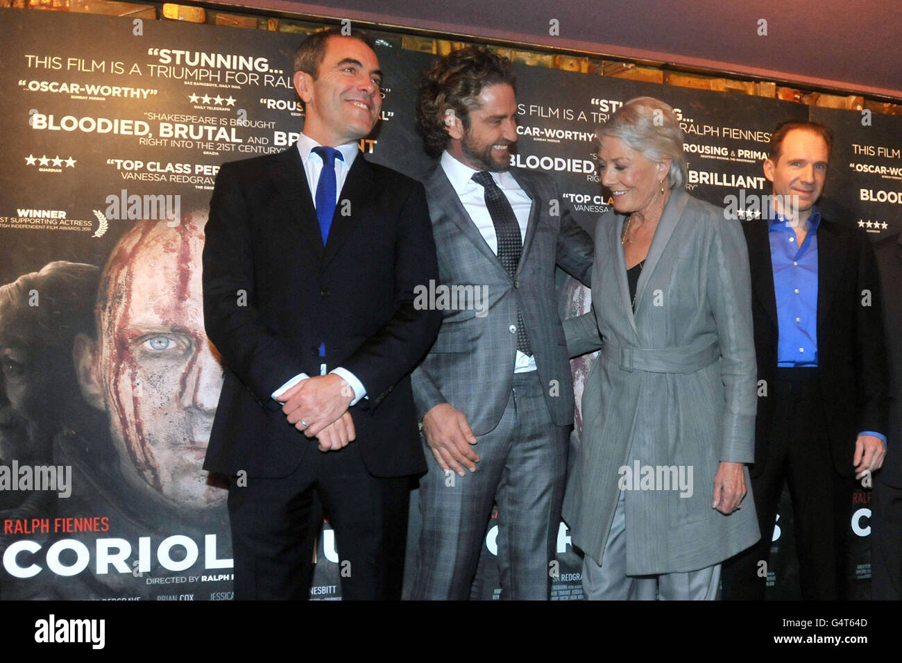 Coriolanus UK Premiere - London Stock Photo - Alamy