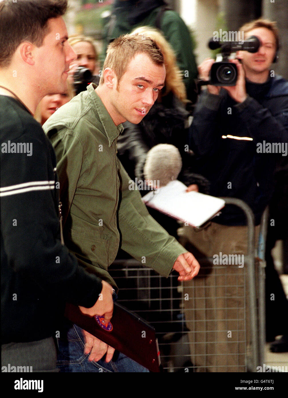 Lead singer of Blur Damon Albarn arrives at London's Park Lane Hotel ...
