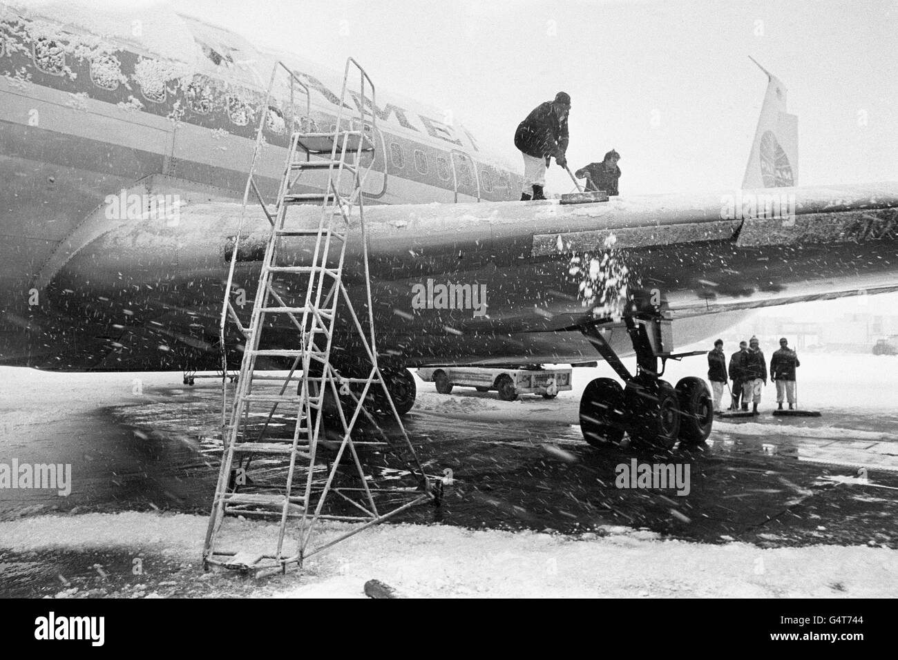 Snowy march Black and White Stock Photos & Images - Alamy