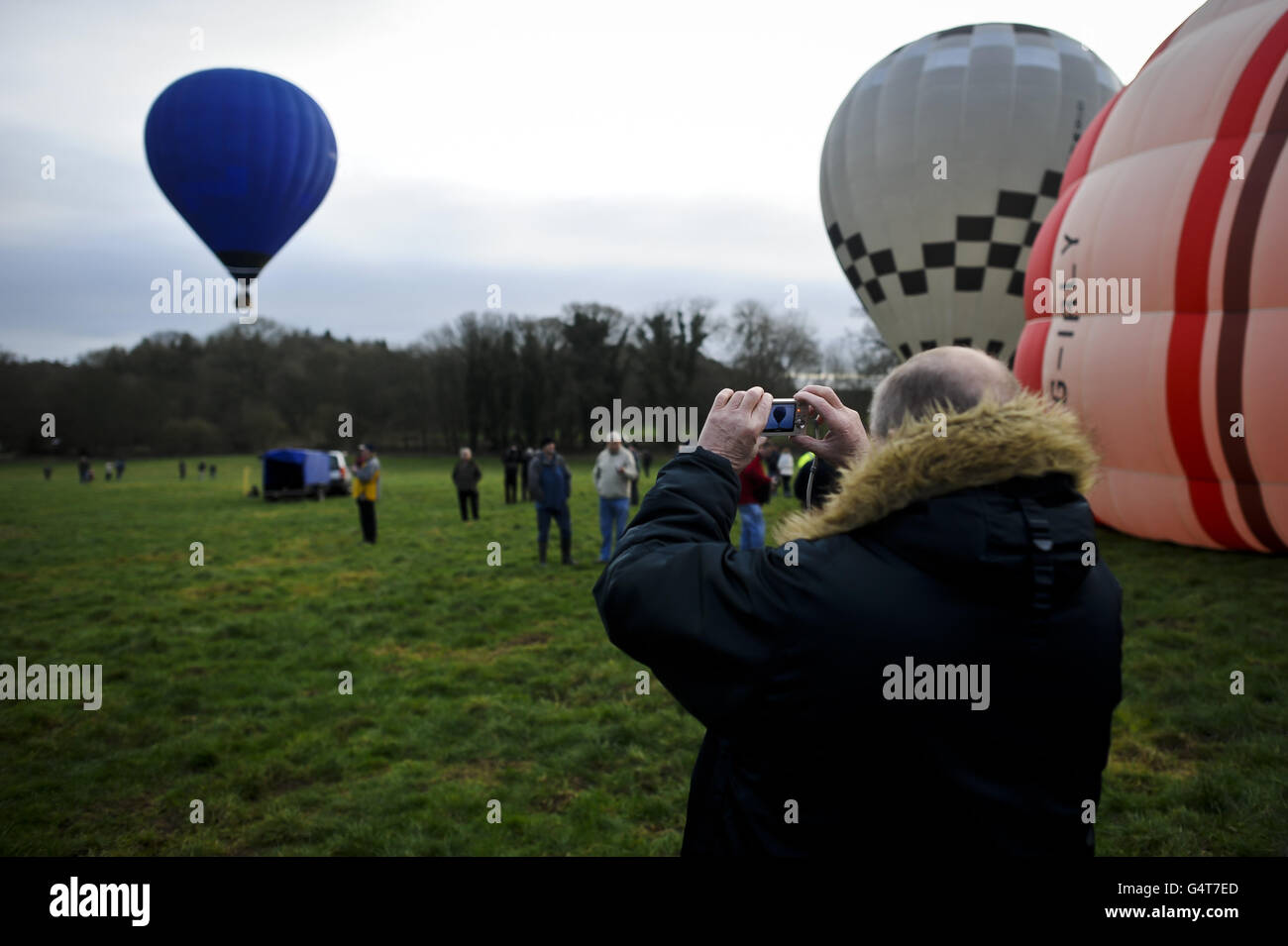 First hot air balloon flight hi-res stock photography and images - Alamy