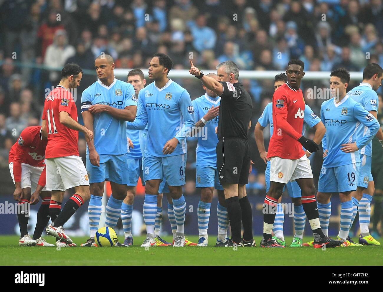 Soccer - FA Cup - Third Round - Manchester City v Manchester United ...