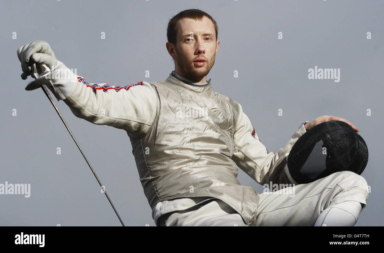 British fencing champion keith cook hi-res stock photography and images ...