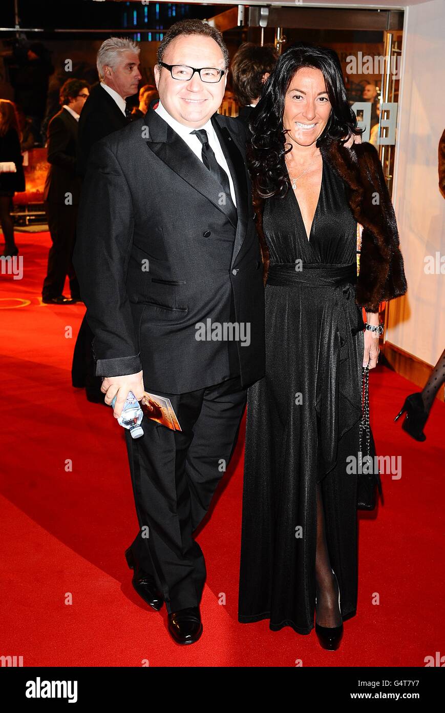 Jonathan Shalit and wife Katrina Shalit arriving for the UK premiere of ...