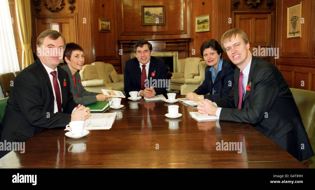 The Treasury team during pre-Budget preparations, (L-R) Andrew Smith ...