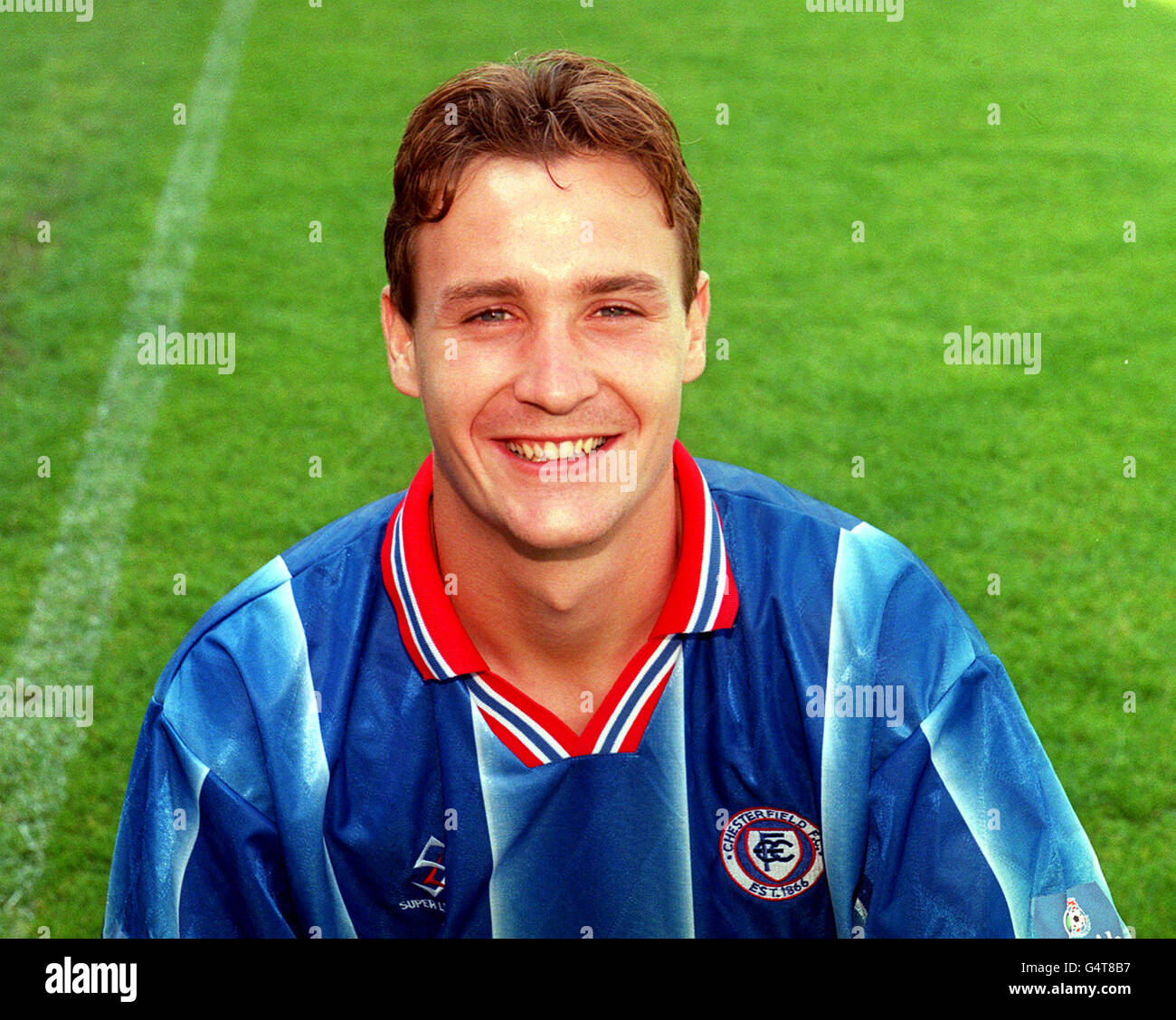 Steve Payne of League Division Two football club Chesterfield, at a ...