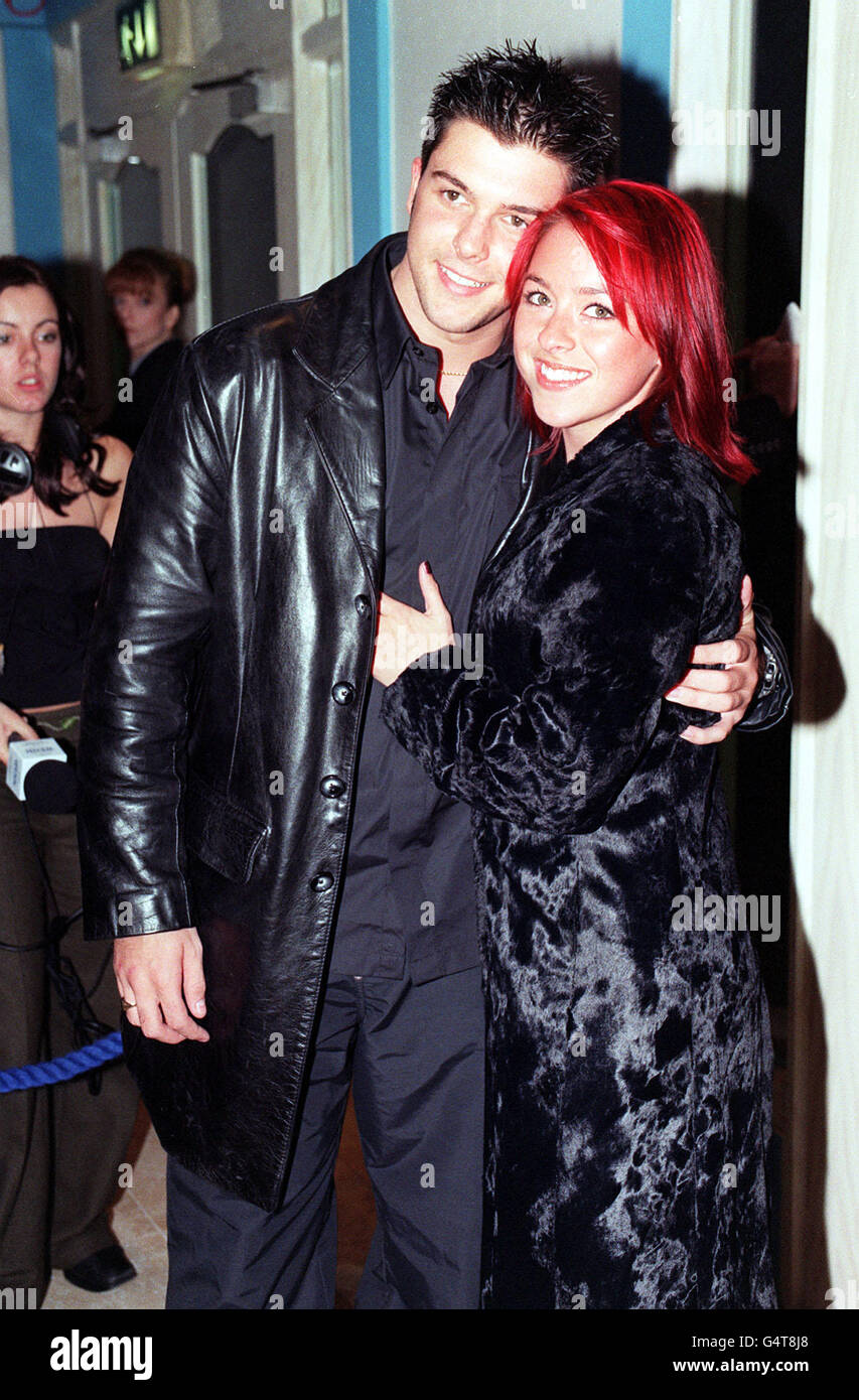 Lisa Scott-Lee, singer with the pop group Steps, and Richard Breen (aka ...