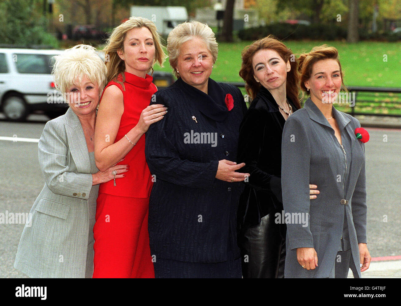 Five of the winners of the 40th annual Lunn Poly/RADAR People of the ...