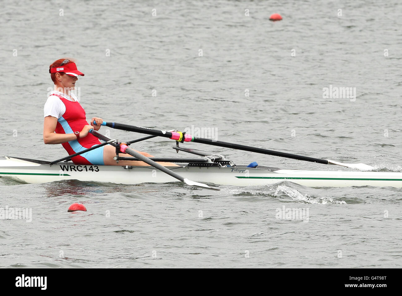 Willingford Rowing Club's Christina Heemskerk during the Women's Single ...