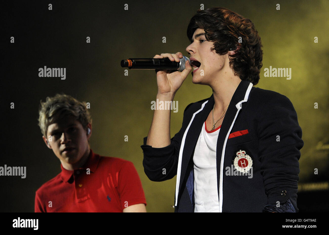 One Direction in Concert - London Stock Photo - Alamy