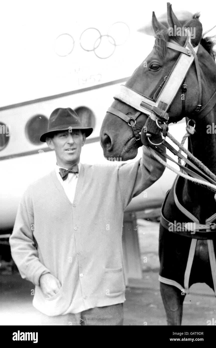 Harry llewellyn olympic hi-res stock photography and images - Alamy