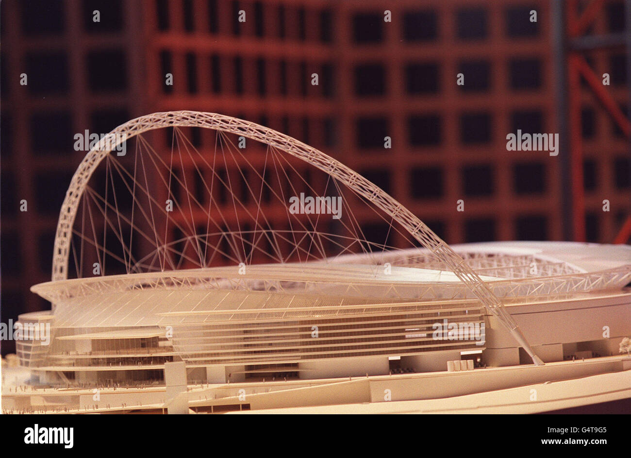 Wembley stadium model hi-res stock photography and images - Alamy