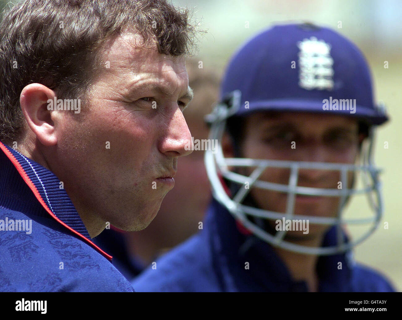Sport cricket practice mark butcher hi-res stock photography and images ...