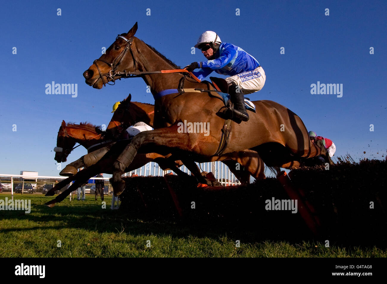 Horse Racing - Catterick Bridge Stock Photo - Alamy