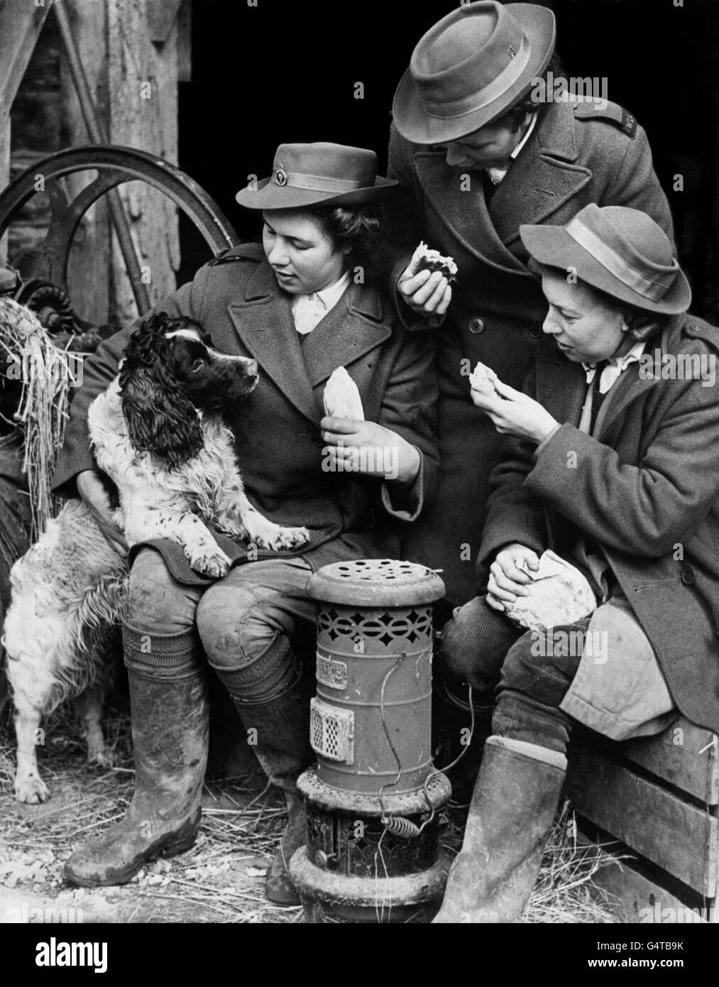 Lunch lady uniform hi-res stock photography and images - Alamy