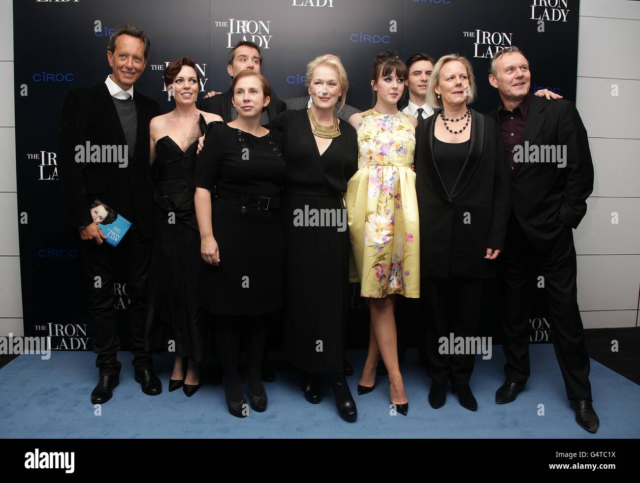 The cast of The Iron Lady arriving at the European Premiere of The Iron ...