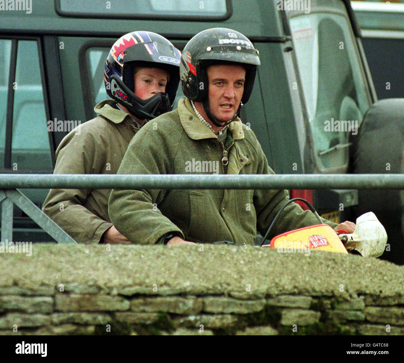 Prince Harry at the Beaufort Hunt Stock Photo - Alamy
