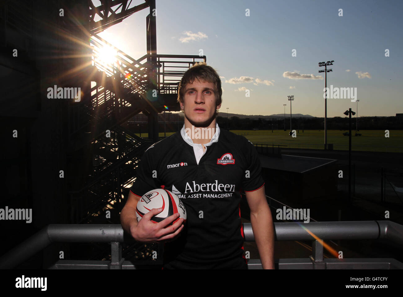 Edinburgh rugbys tom brown hi-res stock photography and images - Alamy