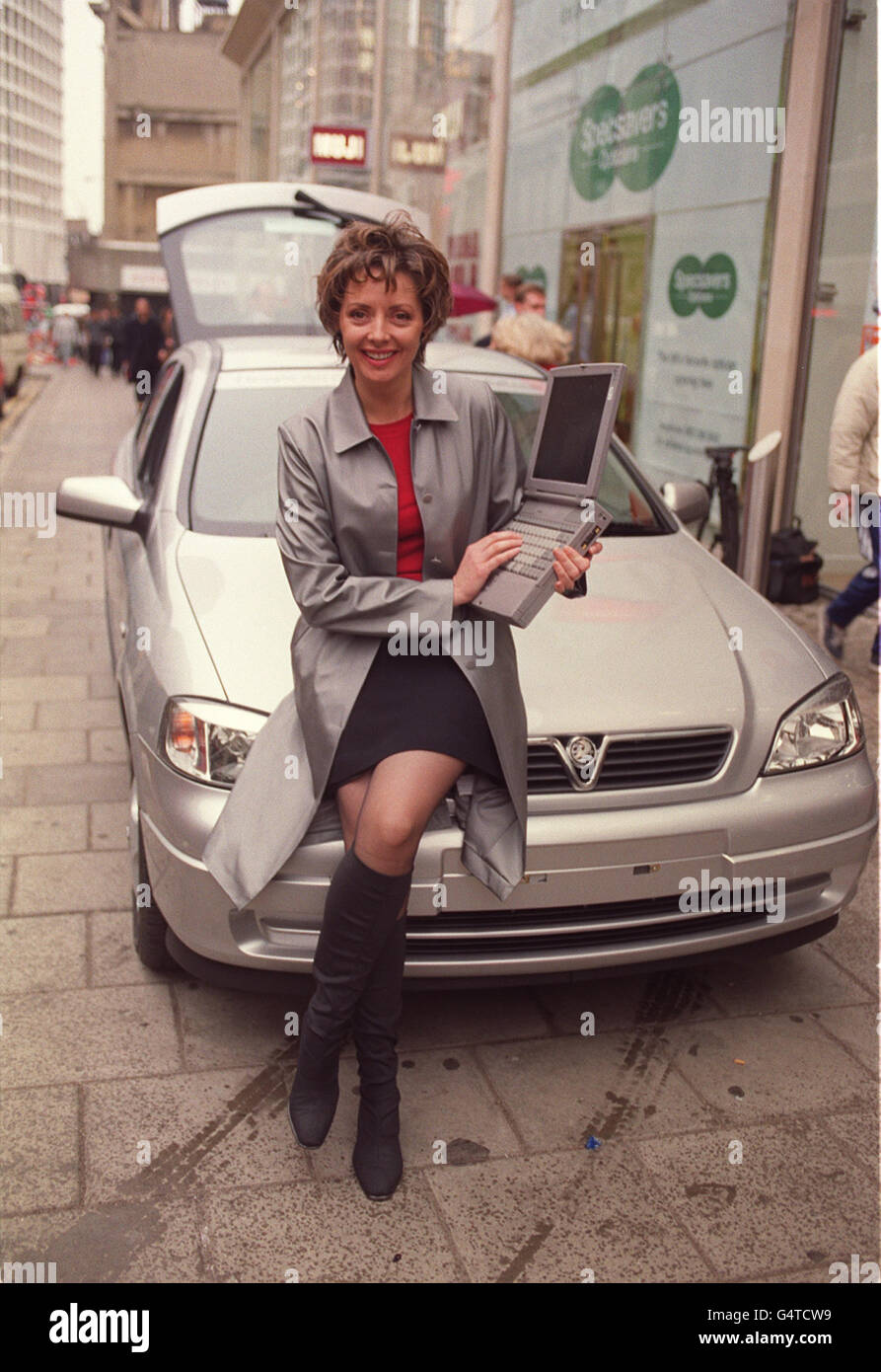 Television personality Carol Vorderman at the opening of the new ...