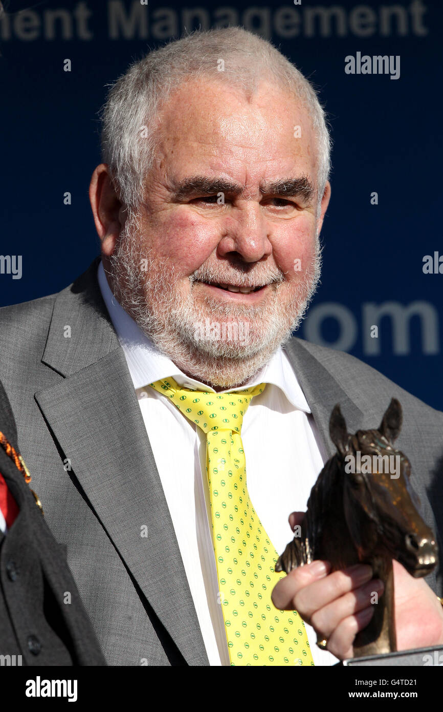 Horse racing the showcase cheltenham racecourse hi-res stock ...