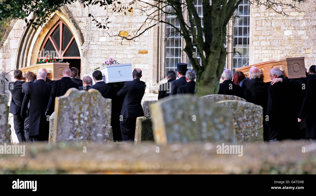 The Day family funeral Stock Photo - Alamy