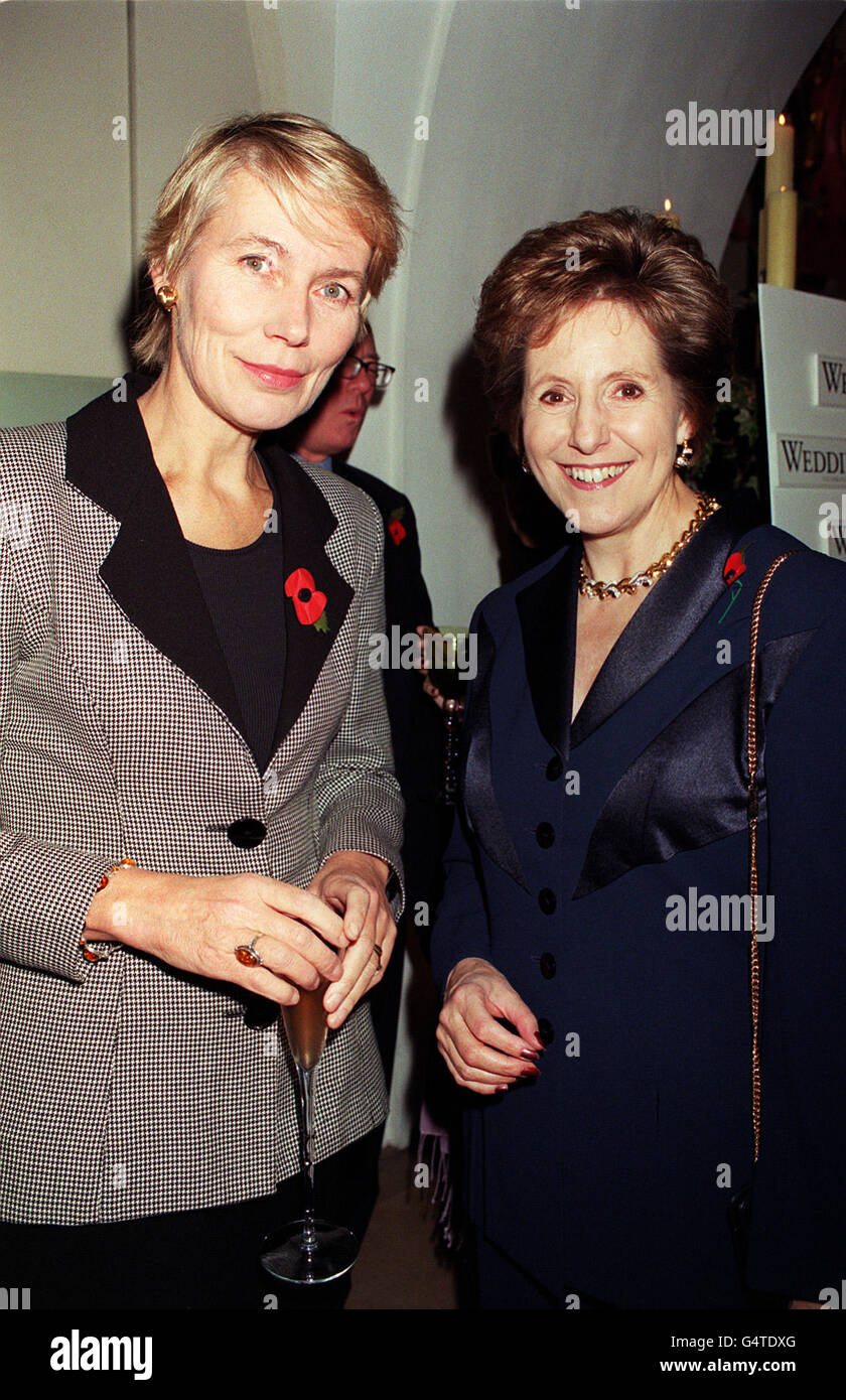 Conservative MP Virginia Bottomley and Dame Norma Major (right) at The ...