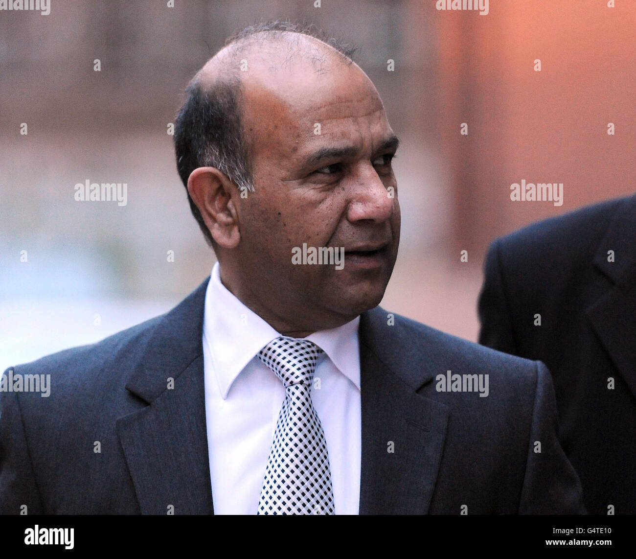 Sultan Alam arrives at Leeds County Court, Leeds where a judge has ...