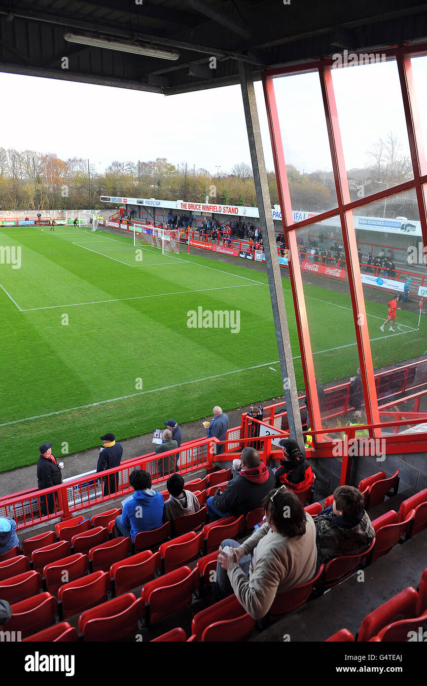Crawley town stadium general view hi-res stock photography and images ...