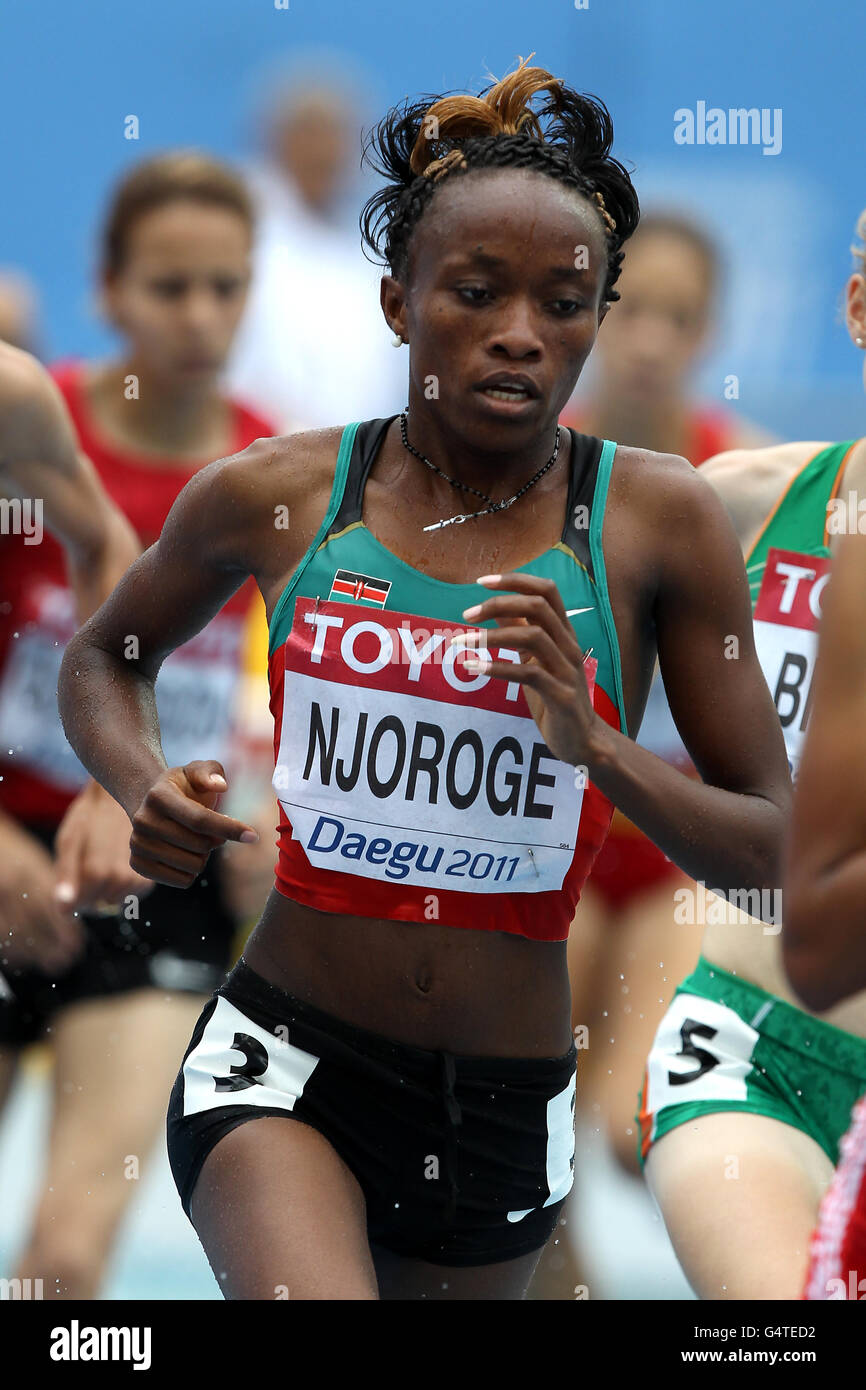 Athletics - IAAF World Championships 2011 - Day One - Daegu. Kenya's ...