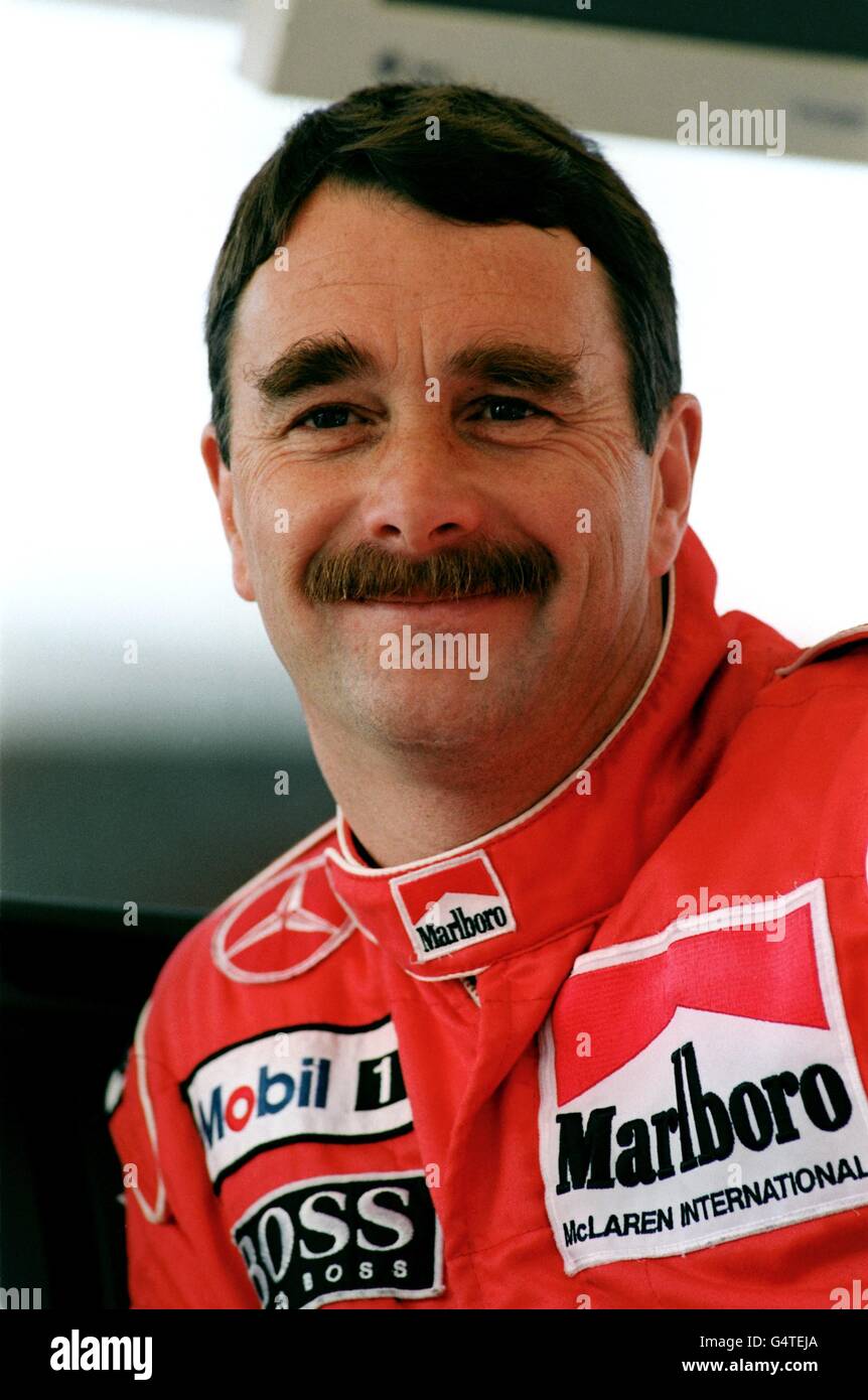 SAN MARINO GRAND PRIX. NIGEL MANSELL Stock Photo - Alamy