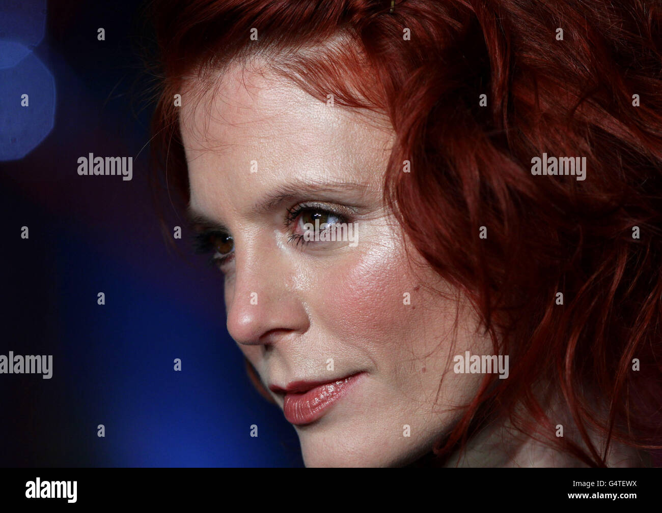 Emilia Fox arriving for the UK premiere of W.E. at the Odeon Kensington ...