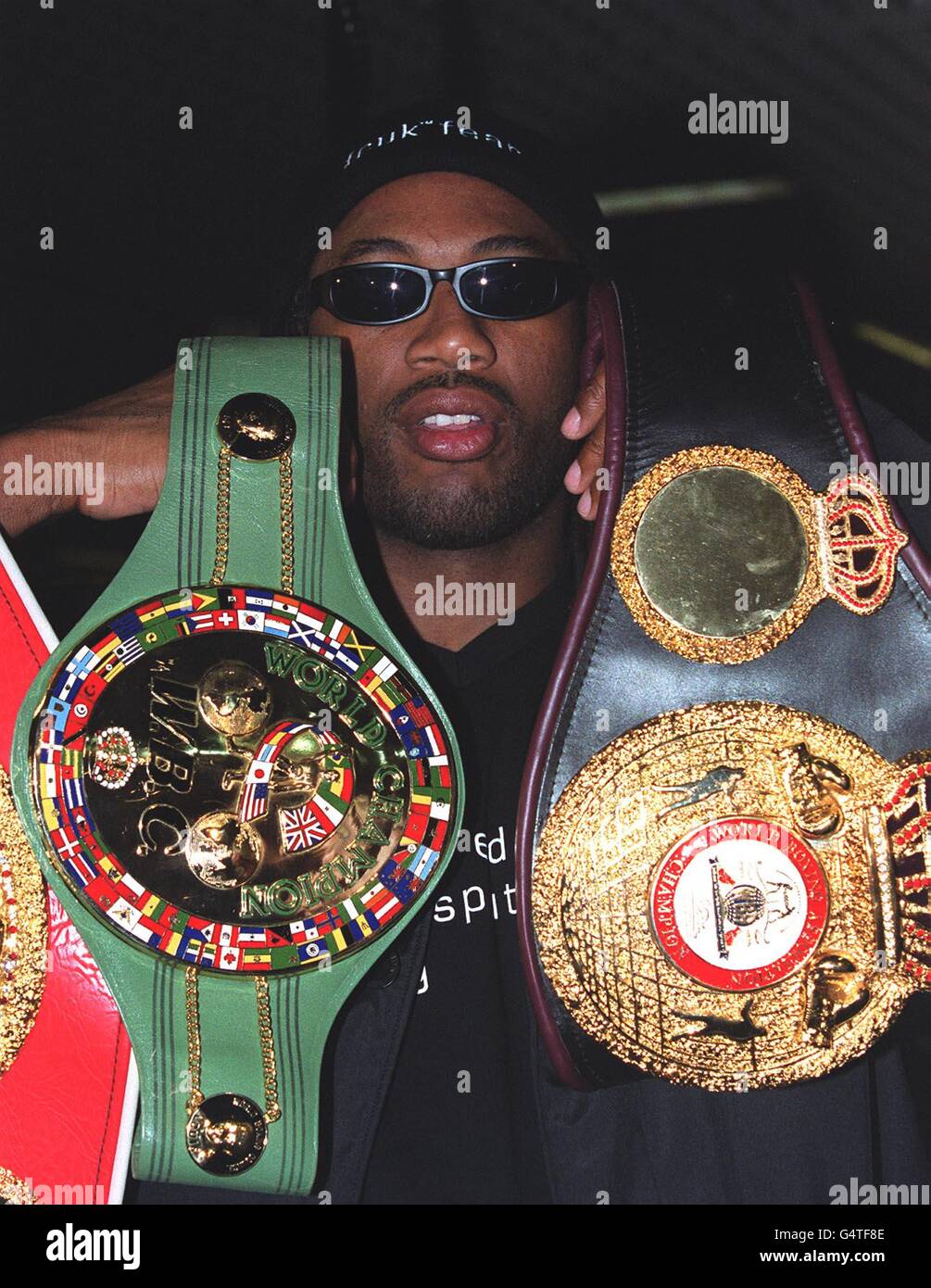 World champion boxing belts hi-res stock photography and images - Alamy