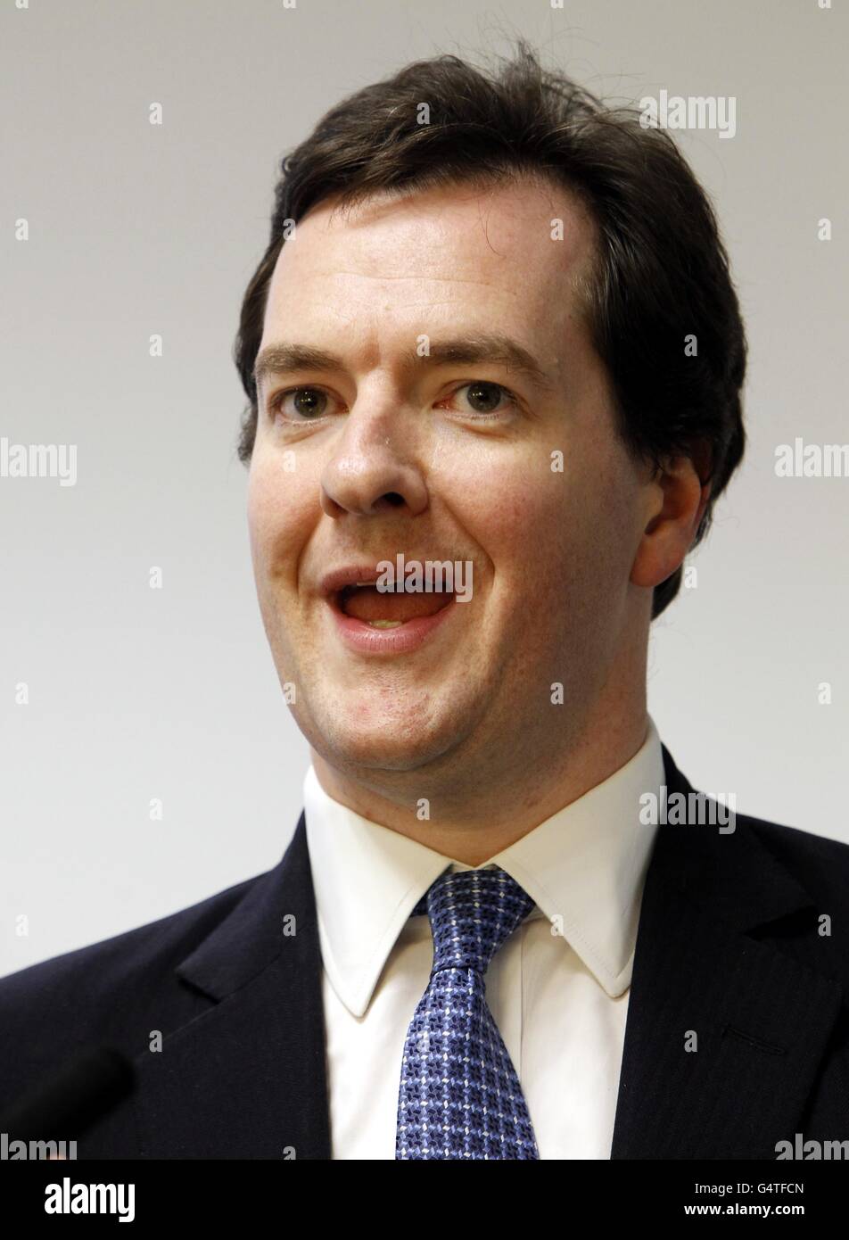 Chancellor George Osborne speaks about the Manchester Enterprize Zone ...