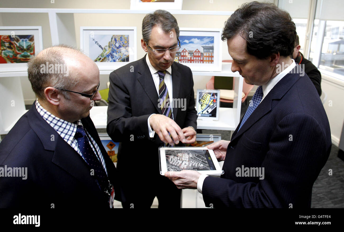 Left to right charlie cornish of the manchester airport group hi-res ...