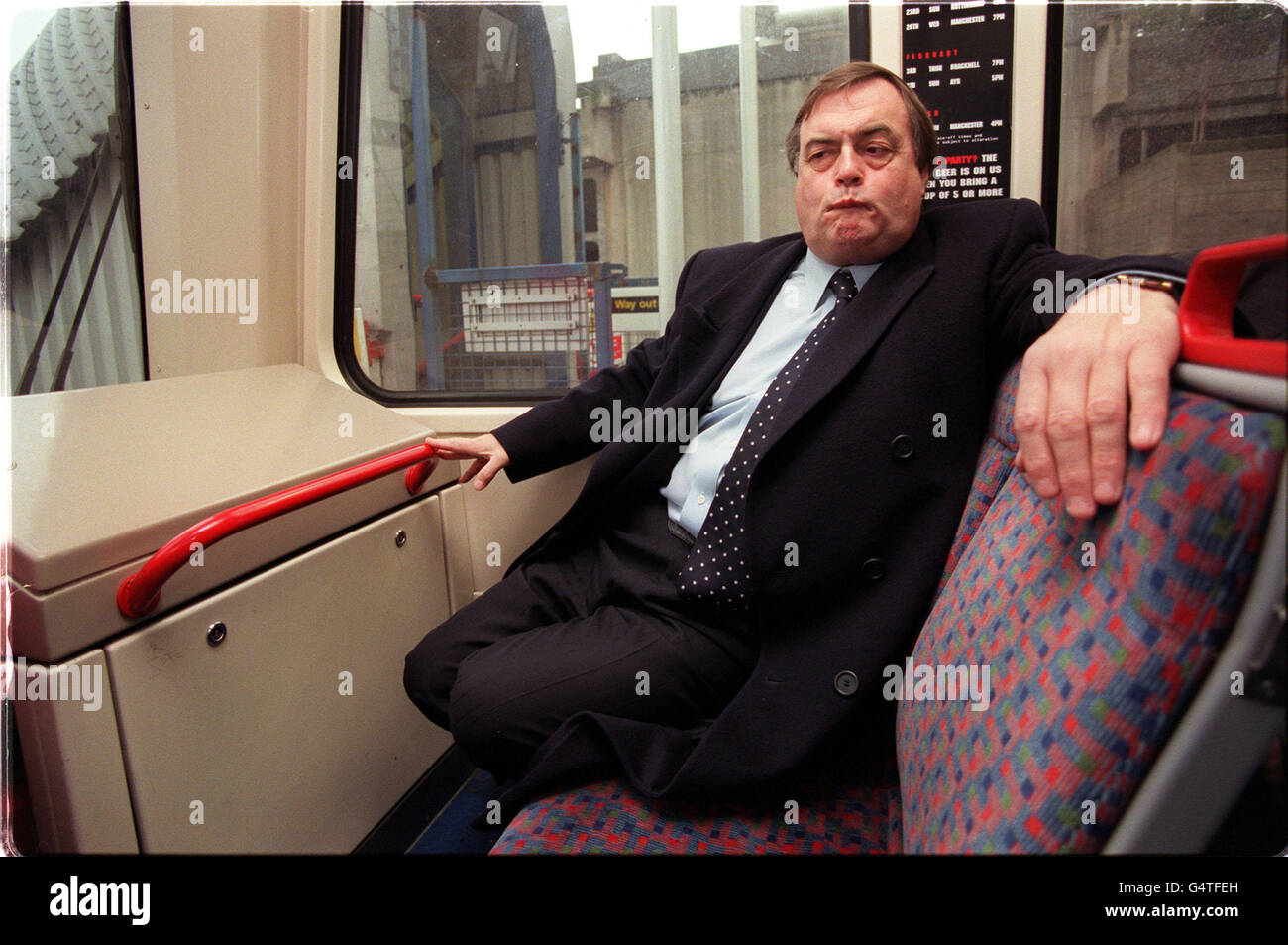 Dlr train interior hi-res stock photography and images - Alamy