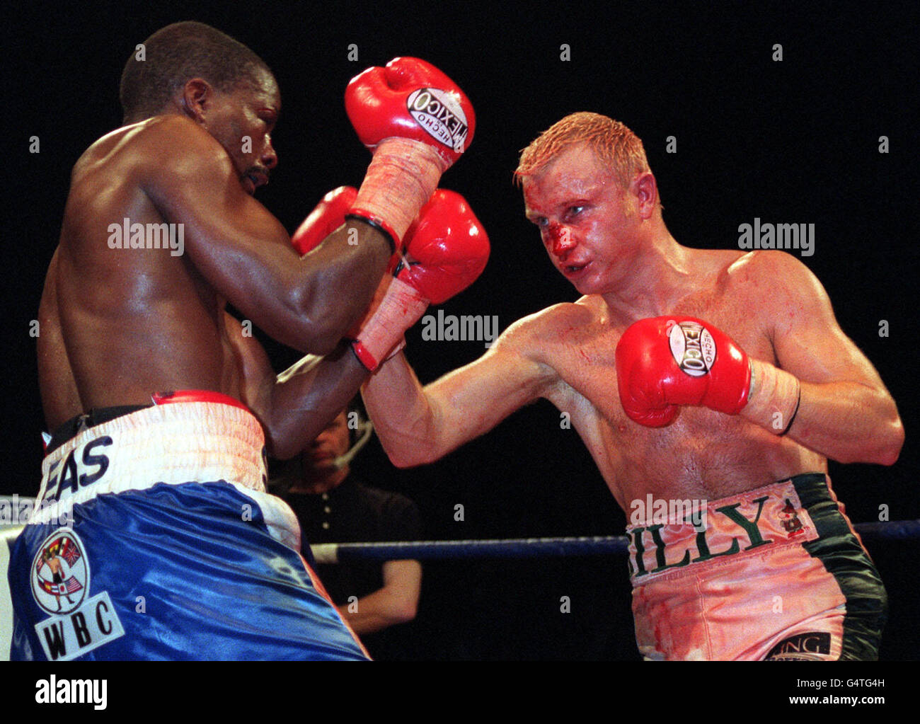 WBC Boxing/Schwer v Johnston Stock Photo - Alamy