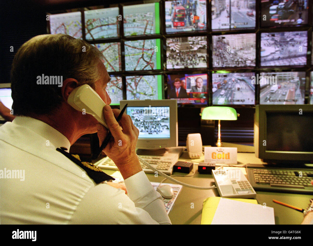 Police riot control room hi-res stock photography and images - Alamy