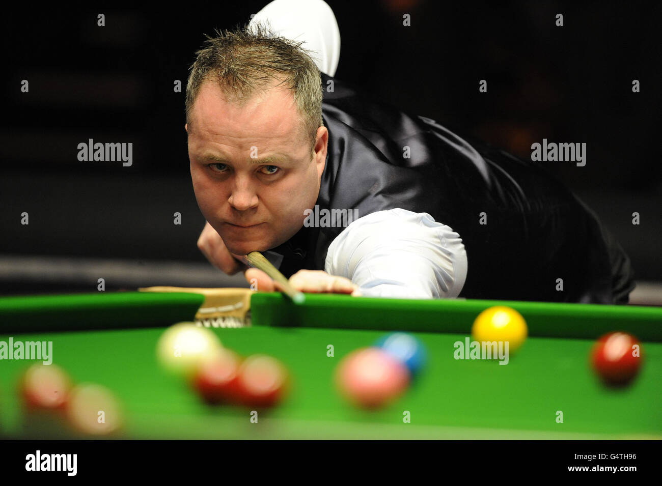 Snooker - The Masters 2012 - Day Three - Alexandra Palace. John Higgins ...