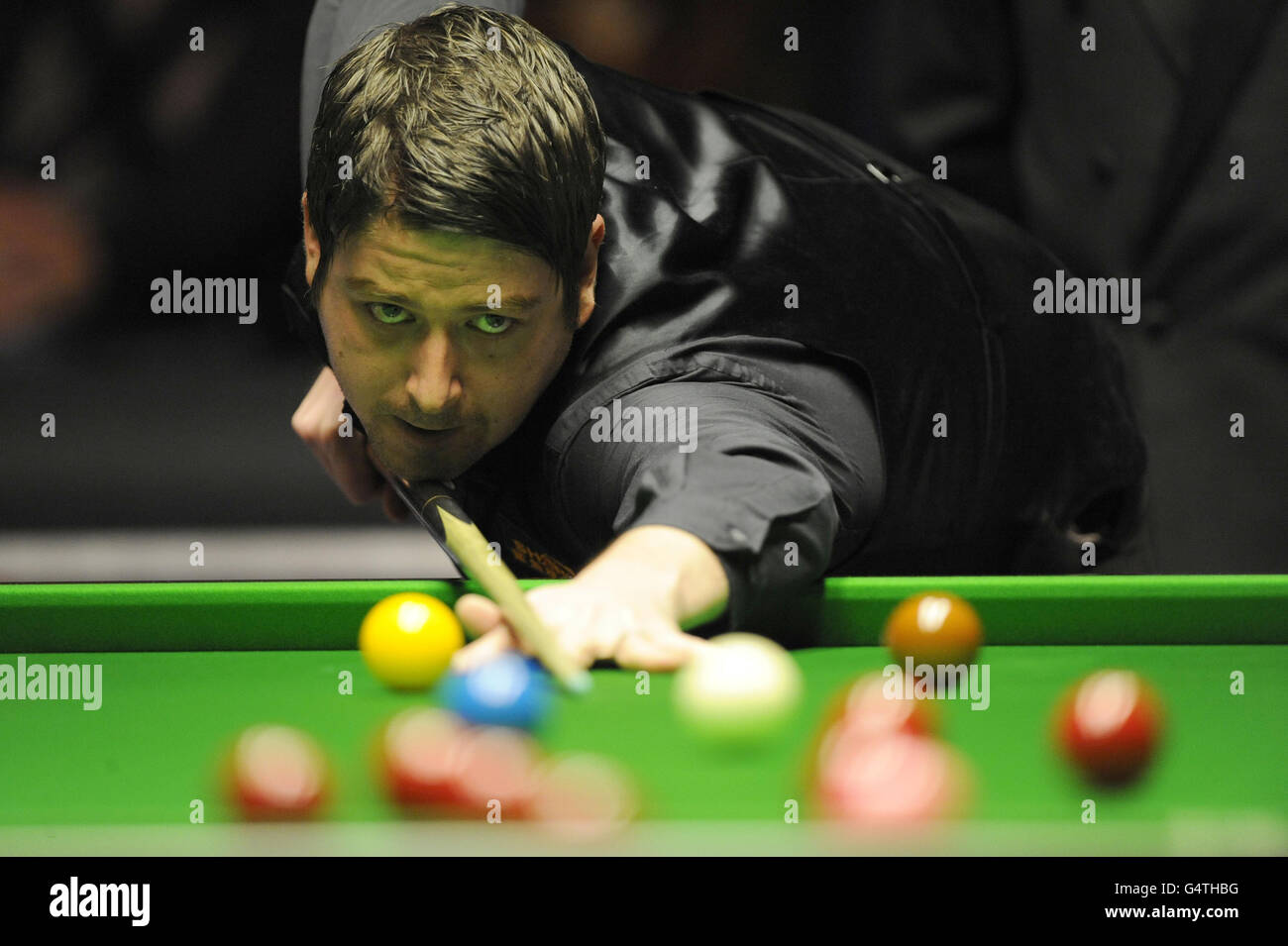 Snooker action matthew stevens hi-res stock photography and images - Alamy