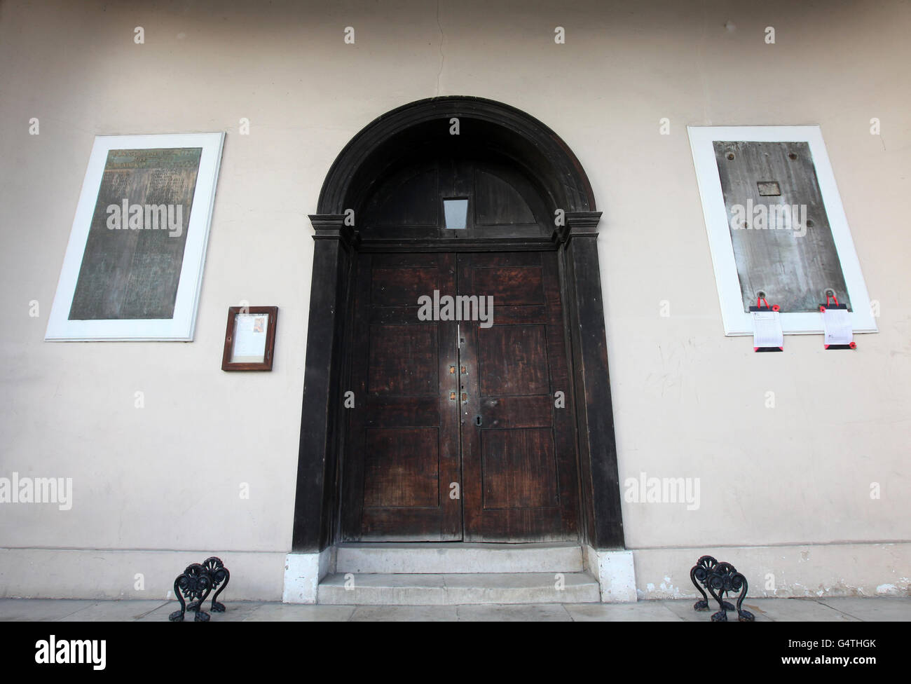 Stolen plaque court case Stock Photo - Alamy