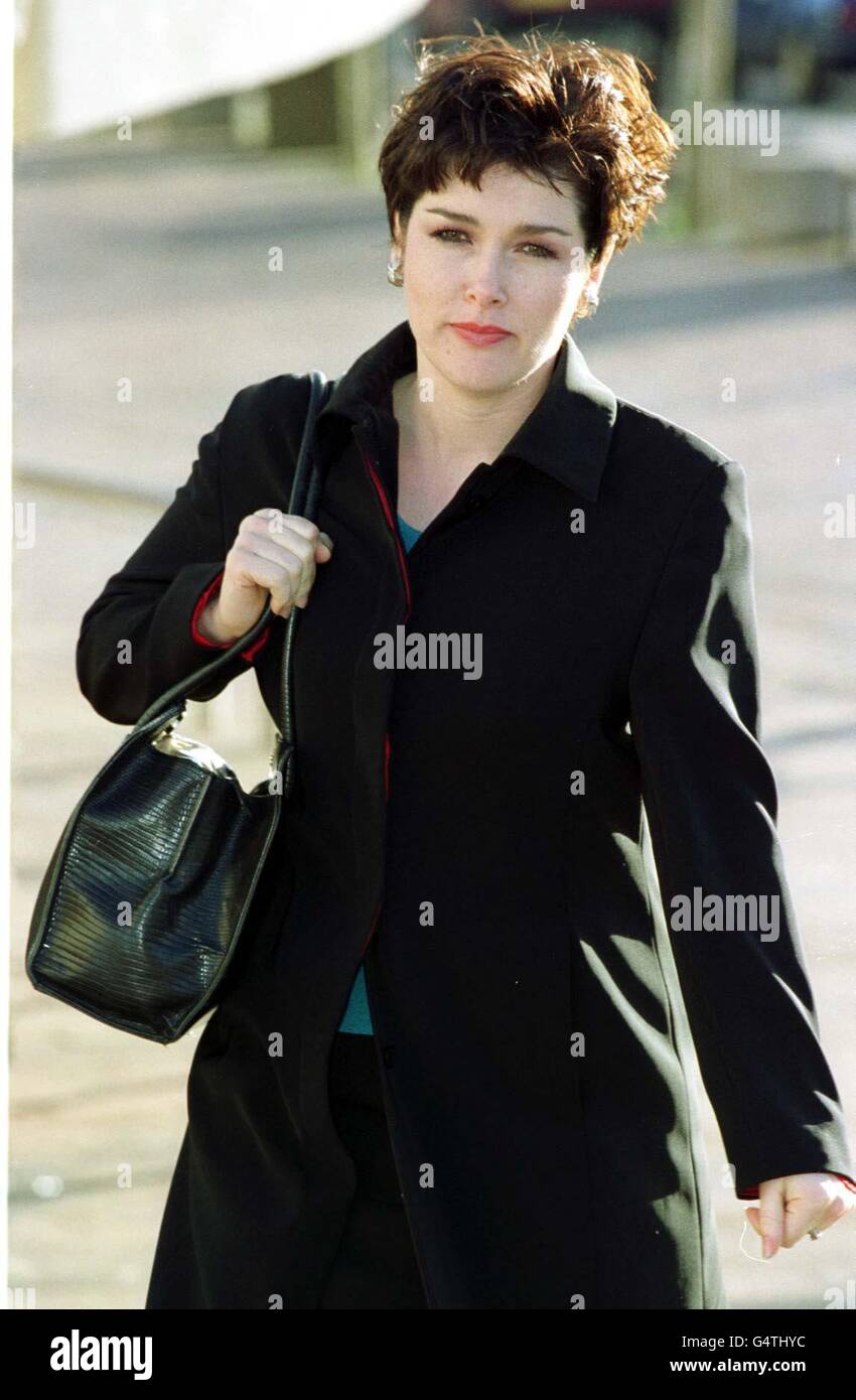 Sarah Lockett outside Maidstone Crown Court , where Jeremy Dyer is ...