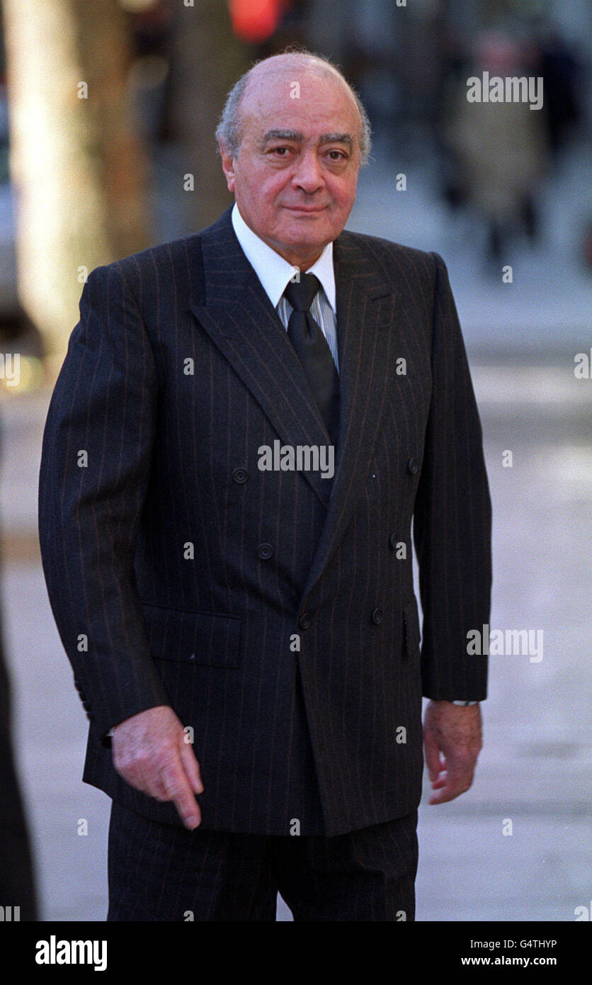 Al Fayed/arriving at court Stock Photo - Alamy