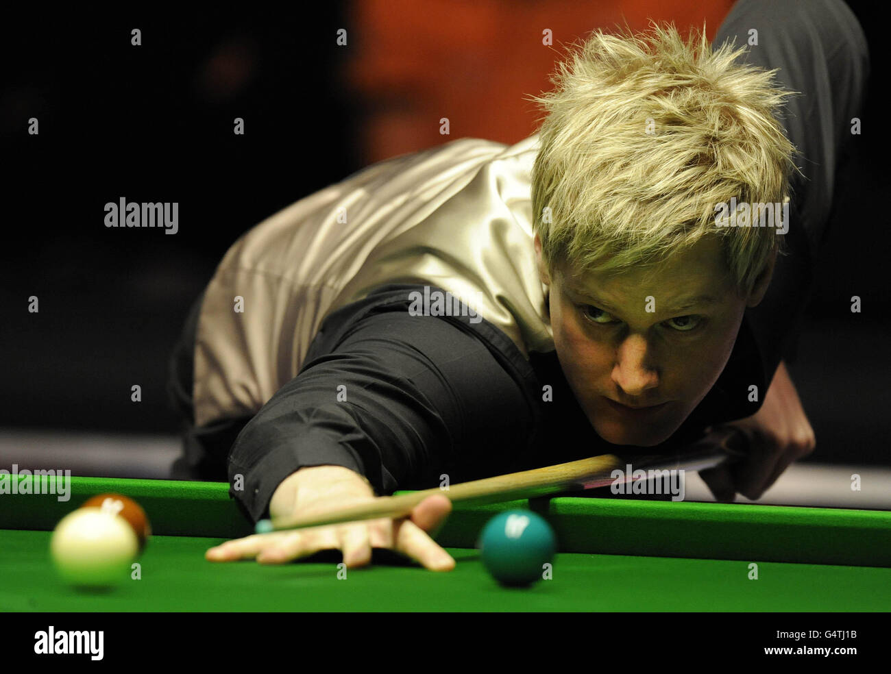 Snooker - The Masters 2012 - Day Three - Alexandra Palace Stock Photo ...