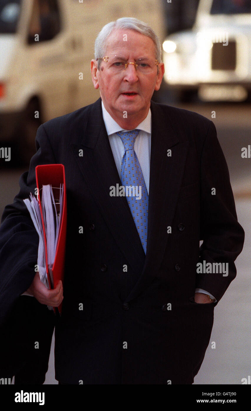 George Carman QC who is representing Harrods owner Mohamed Al Fayed ...