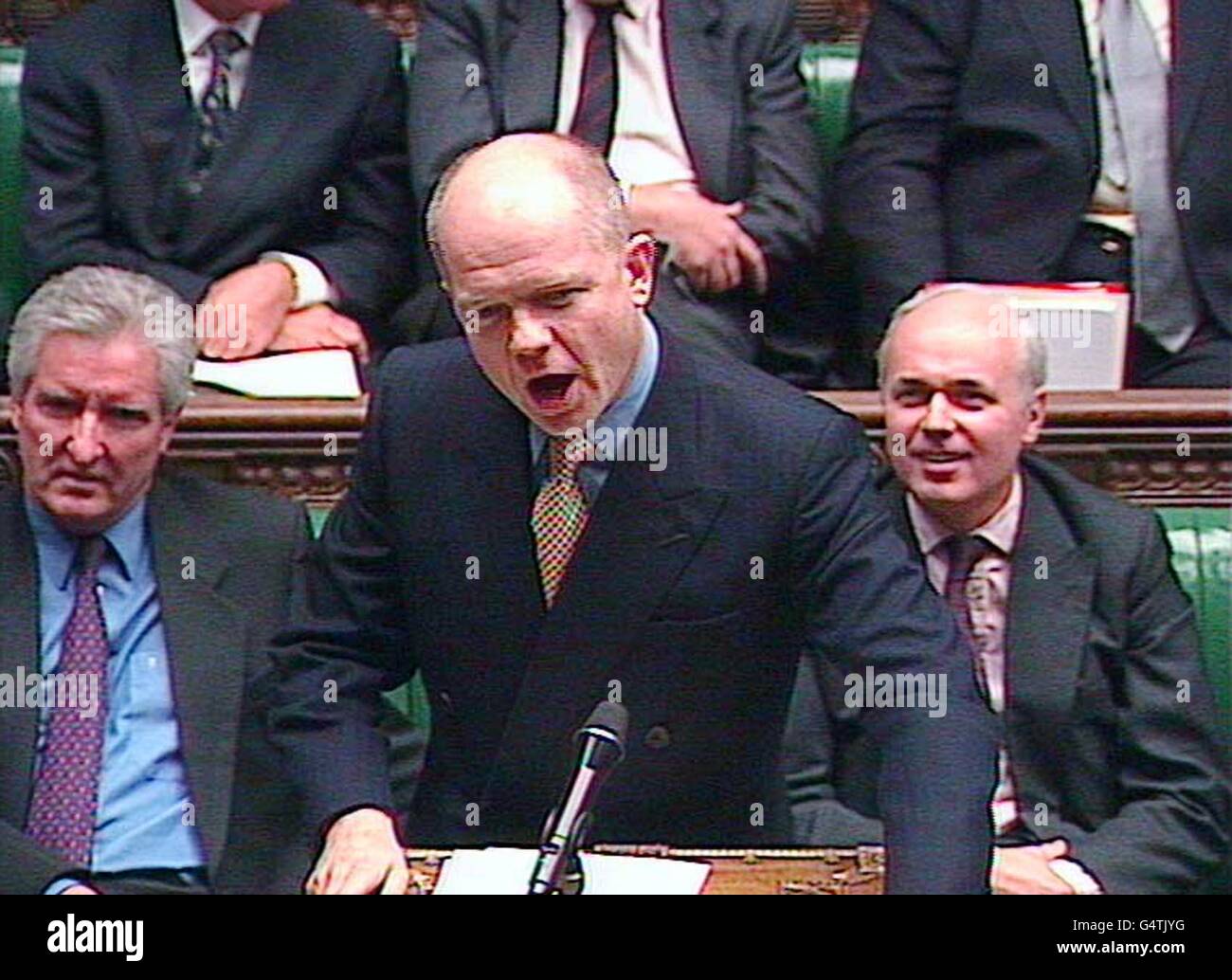 COMMONS/ EU Summit debate / Hague Stock Photo - Alamy