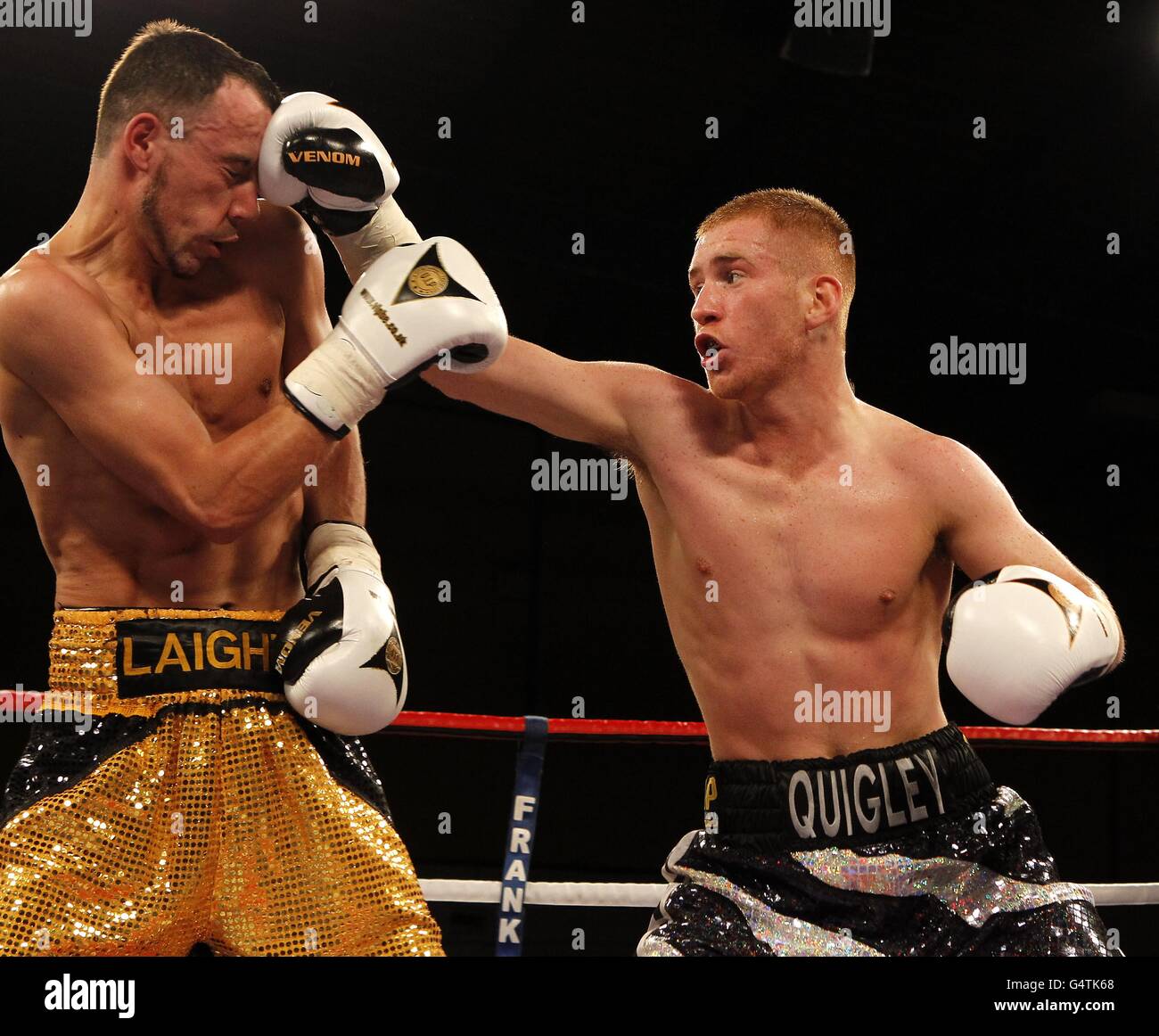 Boxing - International Welterweight Contest - Dean Byrne v Frank ...